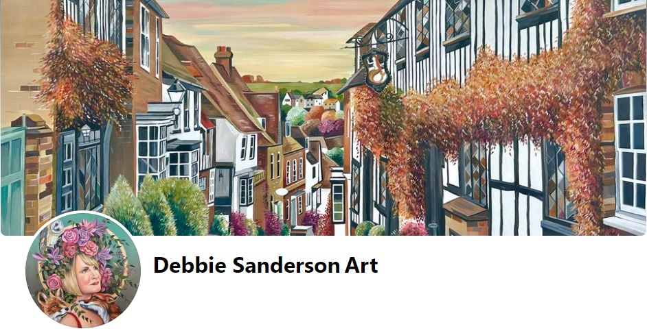 Debbie Sanderson Art - Visit Rye Bay in Sussex